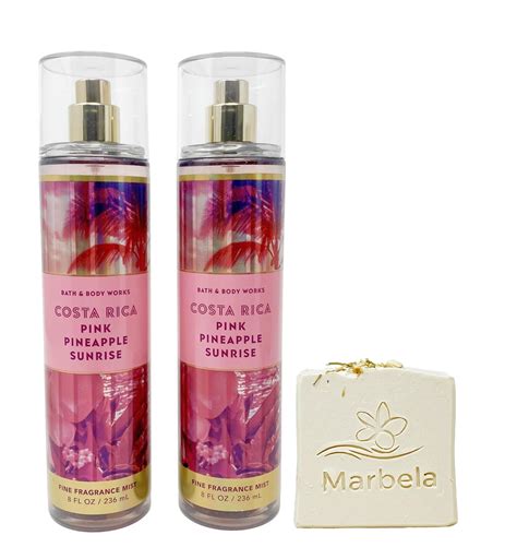 Bath And Body Works Costa Rica Pink Pineapple Sunrise Pack