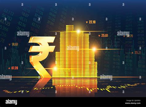 Indian Economy Increase Bull Market Indian Stock Market High Growth