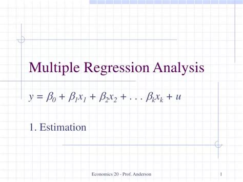 ppt multiple regression analysis powerpoint presentation free