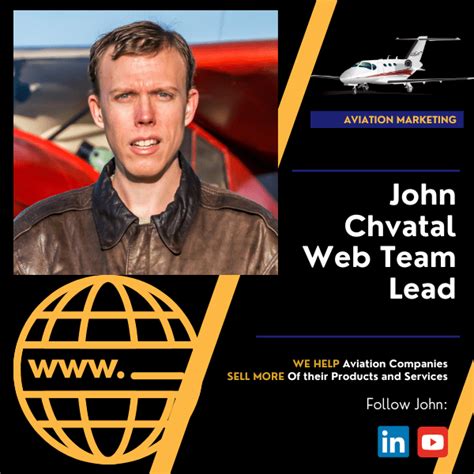 John Chvatal His Passion For Aviation And Photography Results In