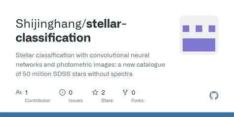 Github Shijinghangstellar Classification Stellar Classification
