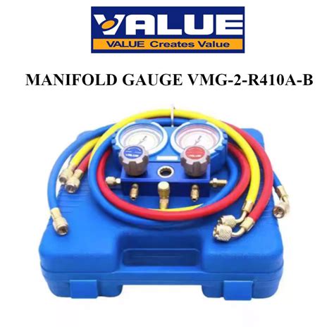 value manifold gauge set vmg 2 r410a b shopee malaysia