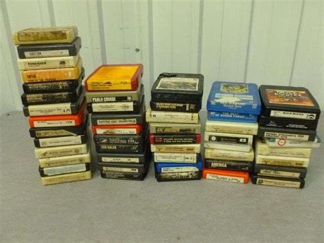 Vintage 8 Track Tapes 48 Oberman Auctions