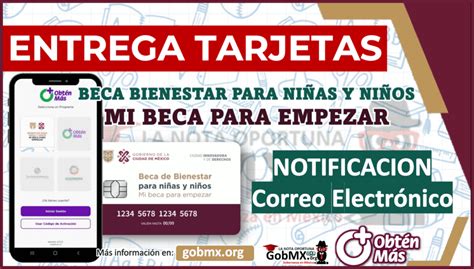 Cuándo entregan las tarjetas de Mi Beca para Empezar 2024 BecasMX