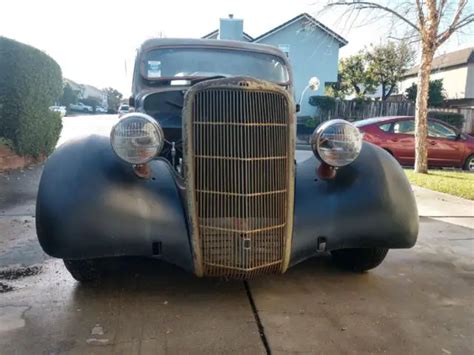 1935 Ford Coupe Hot Rod 350 Chevy Sbc Th350 Auto Subframe Rack And Pinion For Sale