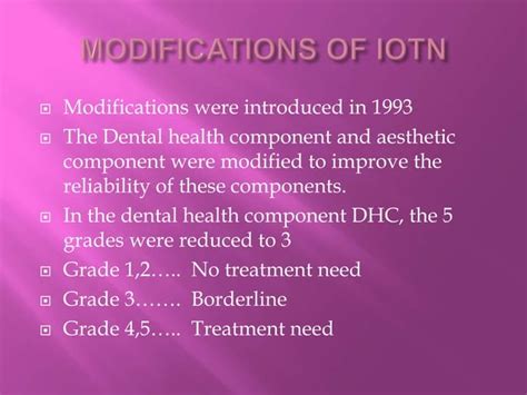 Indexes In Orthodontics Ppt