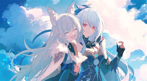 Jingliu And Baiheng Honkai And 1 More Drawn By Hiroww Danbooru