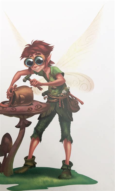 Bobble Tinkering Talent Sparrow Man Disney Fairies Pixie Hollow