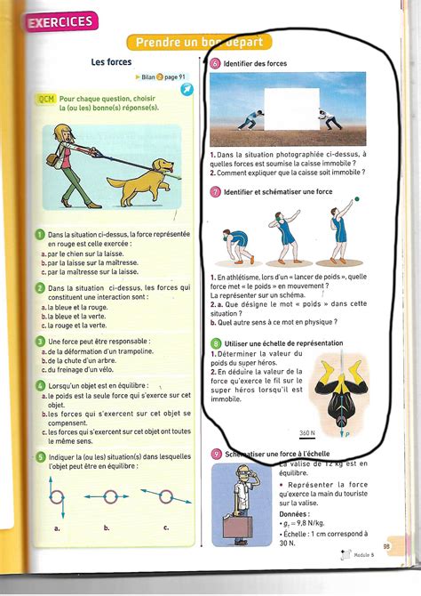 Devoir Maison Sur Les Forces Et Interactions DigiSchool Devoirs