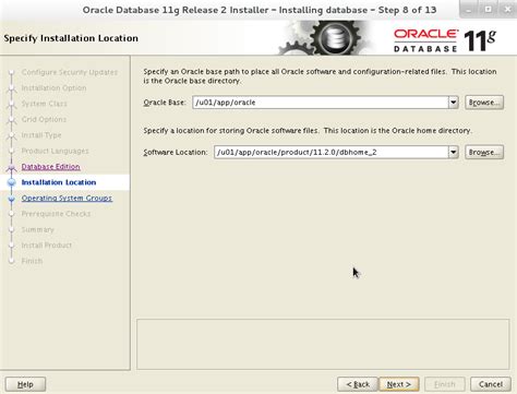 Installing Oracle Database 11g Enterprise Edition In Linux Pre