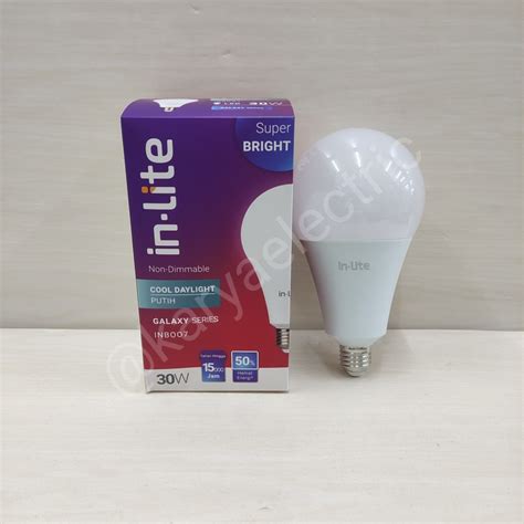 Jual Lampu Bohlam Led Bulb In Lite Inlite In Lite Watt Watt Inb Shopee Indonesia