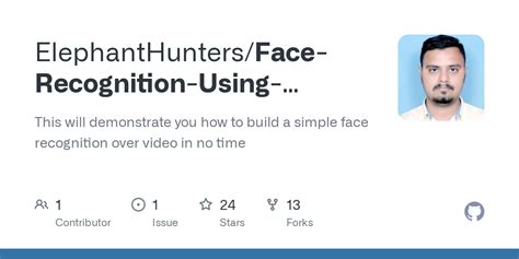 Github Elephanthuntersface Recognition Using Opencv And Python This