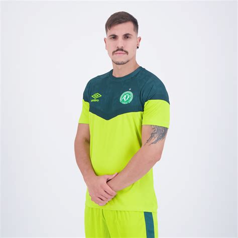 Camisa Umbro Chapecoense Treino 2023 Verde Futfanatics
