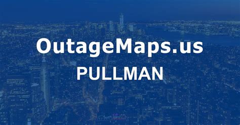 Pullman Power Outages Map