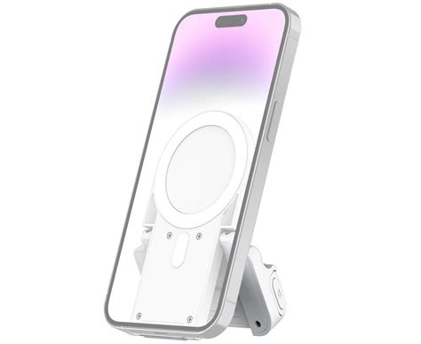 Купить MagSafe хват для смартфона с кнопкой спуска затвора, белый цвет ...