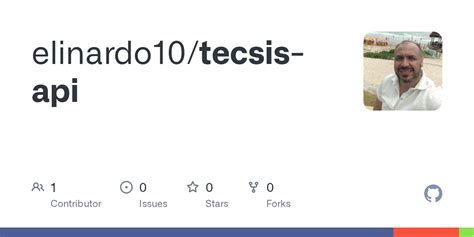 Github Elinardo10 Tecsis Api