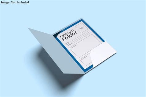 Premium Psd Folder Mockup