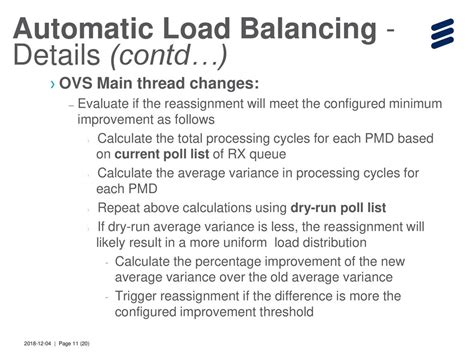 Pmd Auto Load Balancing Ppt Download