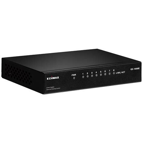 EDIMAX Switches Gigabit Ethernet 8 Port Gigabit Desktop Switch
