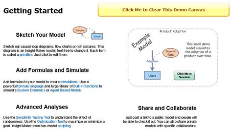 Getting Started Insight Maker