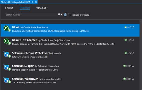 C Nunit Ile Selenium Web Driver Pom Kullanımı Yasin Engin Albakır