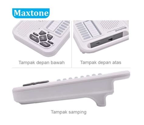 Promo Maxtone Sk1208 Wireless Intercom 8ch Homeoffice Interkom