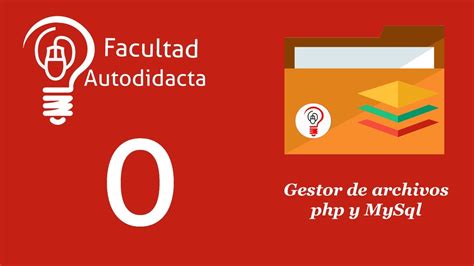 Sistema Gestor De Archivos Con Php Y Mysql Demo Cap 0 Youtube