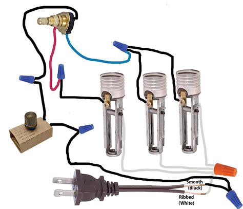 Im Fixing Upgrading A Vintage Lamp Does This Look Right Relectrical