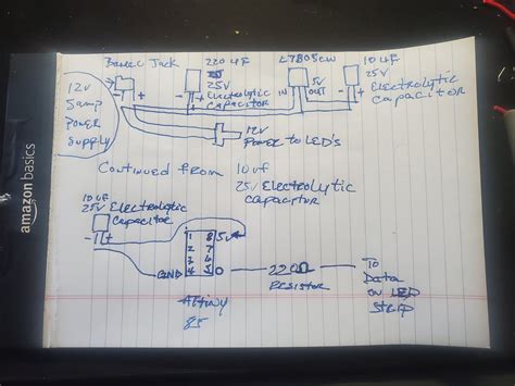 Attiny85 With Ws2811 12v Strip Leds Not Working Properly 3rd Party