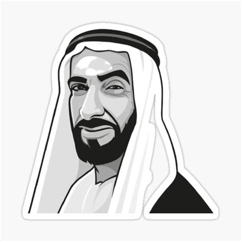 Sheikh Zayed Stickers Redbubble