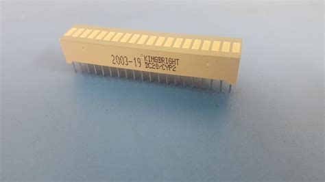Kingbright 20 Segments Led Bargraph Array For Vu Meter Driver Arduino
