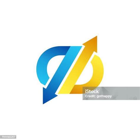 화살표 교환 편지 B 로고 기호 아이콘 화살표 편지 Q 추상 비즈니스 로고 벡터 디자인 로고에 대한 스톡 벡터 아트 및 기타 이미지 로고 화살표 교통 신호 표지판