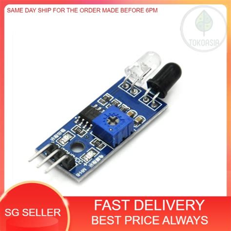 Ready Stock Ek1254 Obstacle Avoidance Ir Infrared Sensor Module