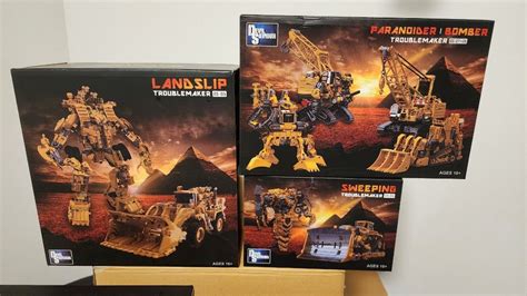 Transformers 3rd Party Devil Saviour Troublemaker Set Hobbies And Toys