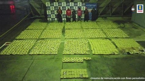 Duro Golpe Al Narcotráfico En Buenaventura Y Córdoba Incautaron 34
