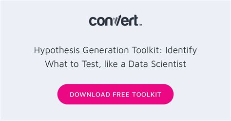 Hypothesis Generation Toolkit Test Like A Data Scientist
