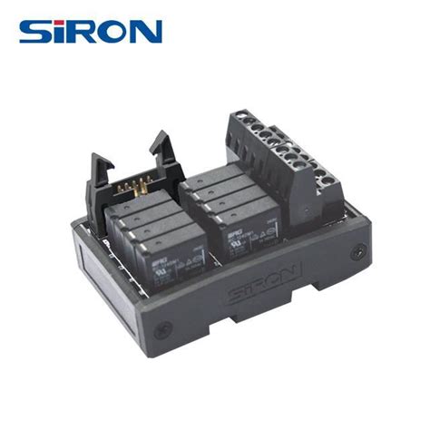Siron Y443 PLC Relay Board 8 Pin IDC Horn Adapter Terminal Block