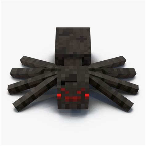 Minecraft Spider 3d Models Download Free3d