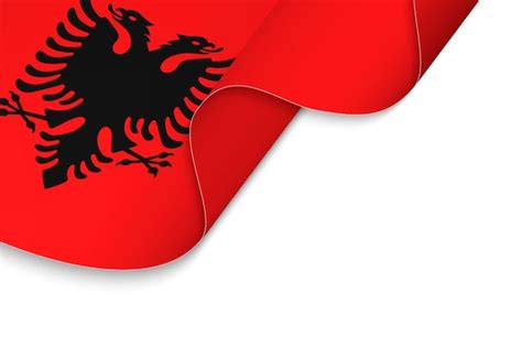 Premium Vector Waving Flag Vector Illustration