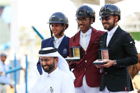 Kuwaits Al Kharafi Excels In Qatars Show Jumping Contest Arabtimes