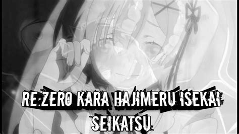Rezero Asmv بدء الحياة في عالم آخر Youtube