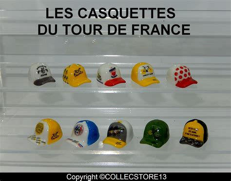 Serie Complete De Feves Les Casquettes Du Tour De France 2021 Fèves