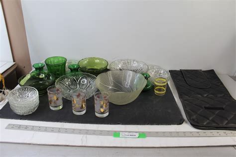 Assorted Glass Bowlsvasescups Winterfront Grille Cover Bodnarus