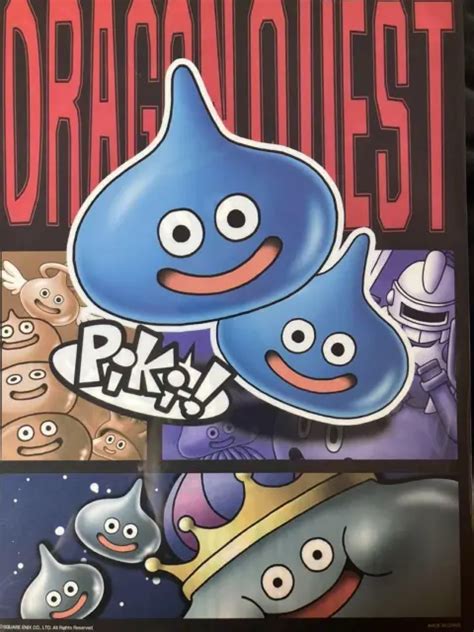 Dragon Quest Slime Clear File Akira Toriyama £7712 Picclick Uk