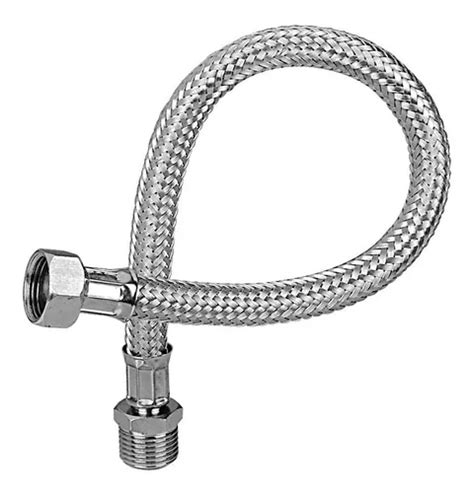 Flexible Mallado De Acero Inoxidable 1 2 X 50 Cm