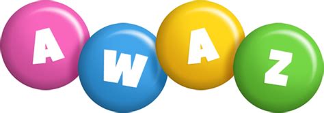 Awaz Logo Name Logo Generator Candy Pastel Lager Bowling Pin