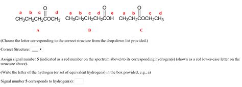 Solved 34 3h T 16 Ppm Peak Splitting Singlet Triplet