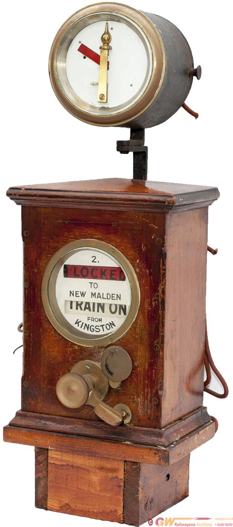 Lswr Sykes Lock And Block Signal Box Instrument Signal Box Instruments