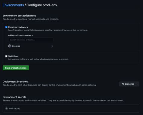 github actions with manual approval jobs · dinesh tech bytes
