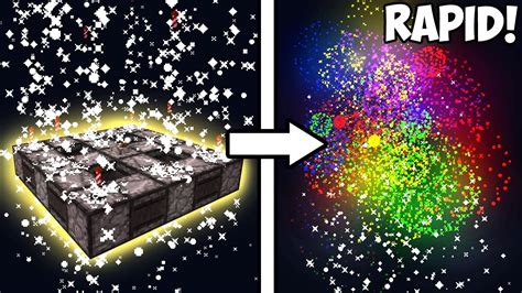 Ultra Rapid Firework Launcher Minecraft Tutorial Youtube